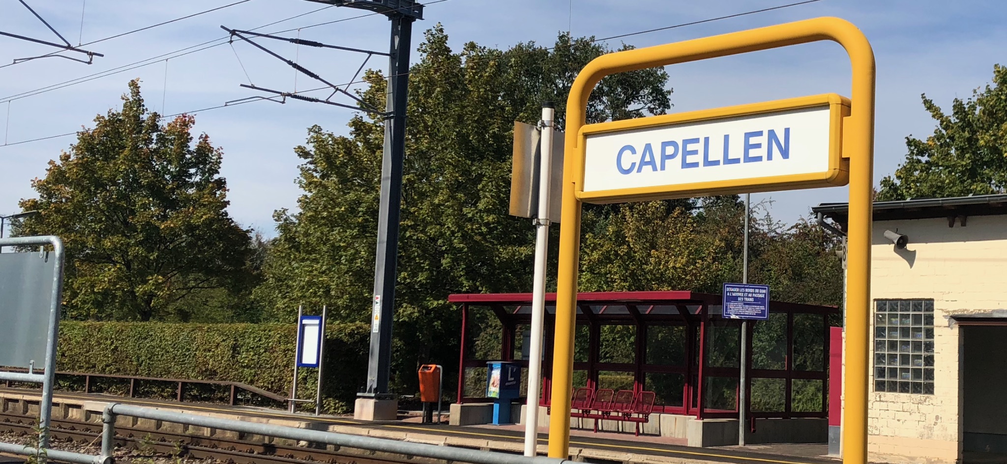 Capellen – Départs – Gare – Trains CFL SNCB SNCF TER